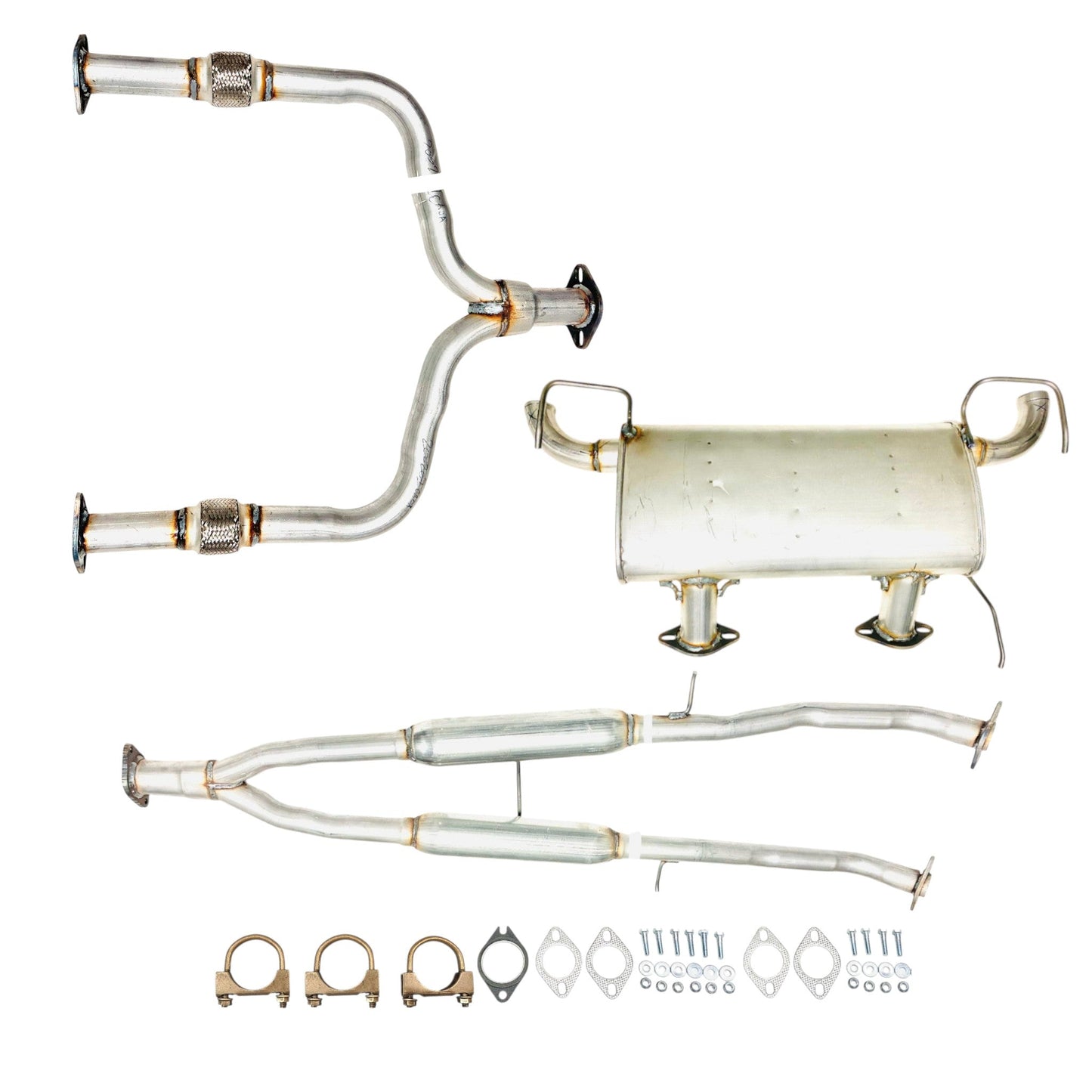 INFINITI FX50 5.0L (2009) (AWD) Flex Y-Pipe, Resonator Y-Pipe and Muff ...