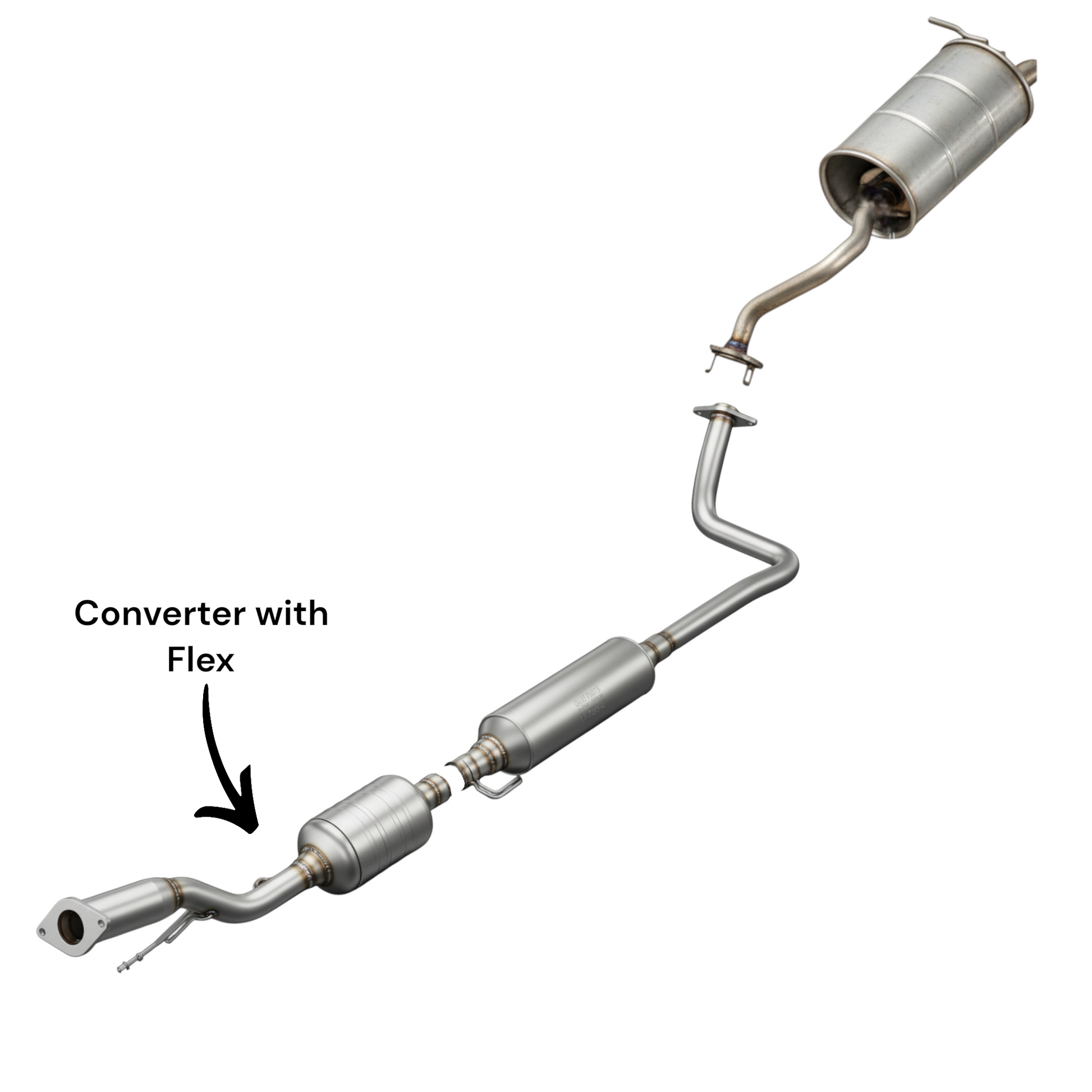 Nissan Kicks Play 1.6L (2025) (S Sub-Model Only) Converter with flex ...