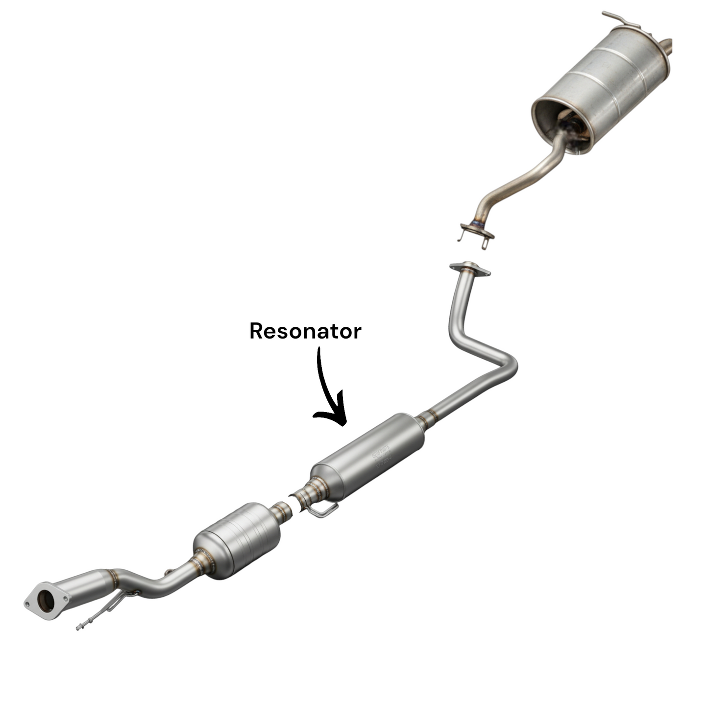 Nissan Kicks 1.6L (2018-2024) Resonator Only – Exhaust King