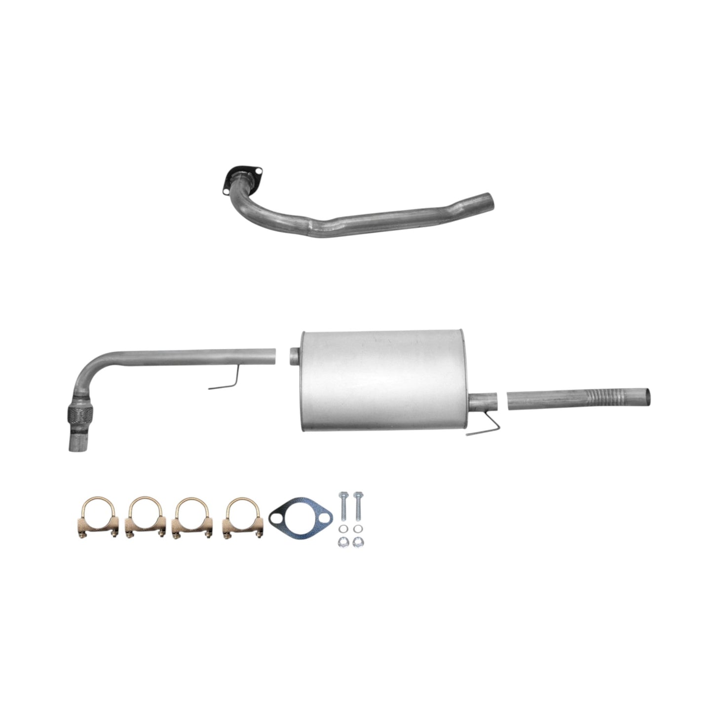 Suzuki Equator 2.5L (2009-2012) Pipe with Muffler – Exhaust King
